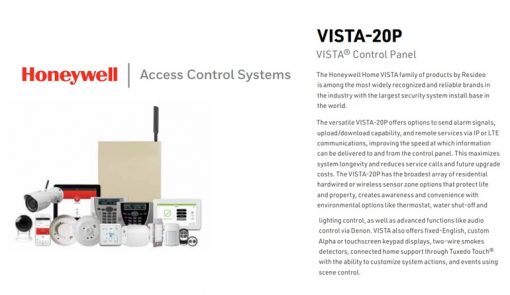 Honeywell Vista Control Panel - FlexNet System Incorporated