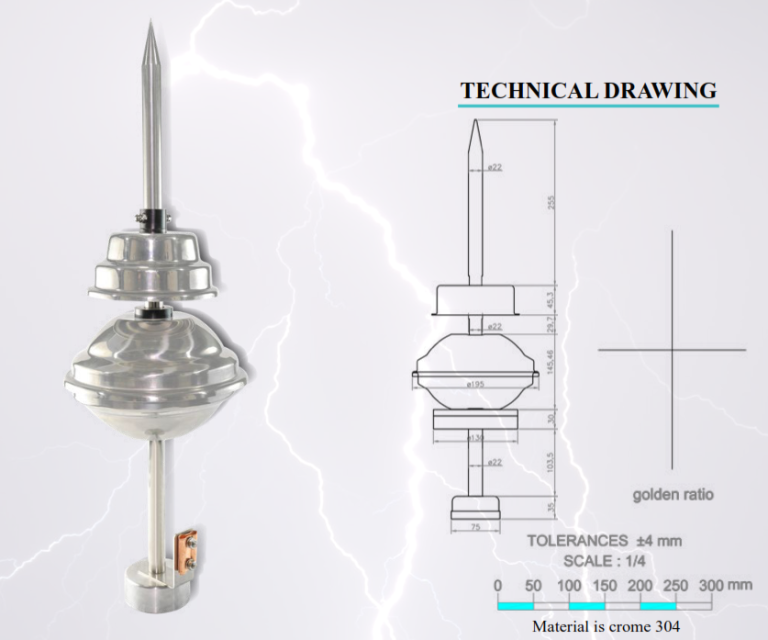 Active Lightning Rod Type ALR 03 / ALR 04 - FlexNet System Incorporated